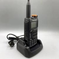 China Dual Band High Power Walkie Talkie Style VHF/UHF Two Way Radio with 3000mAh Battery for sale