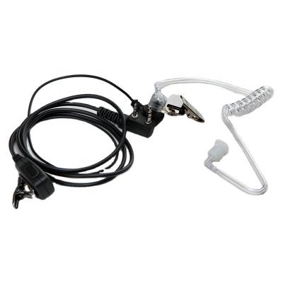 China OEM Logo PTT Air Acoustic Tube Earphone for Walkie Talkie Portable Radio Headset for sale