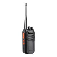 China Simple and Stylish Wireless Wanhua Walkie Talkie Dual Band Call End Beep Vox Flashlight for sale