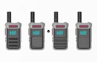 China VHF UHF Frequency Dual Band Headset for Hotel Restaurant IPX-1 Water Resistance Level for sale
