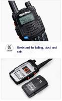China 5W VHF UHF Dual Band Ham Radio Transceiver for Hot Portable Radio Two Way Walkie Talkie for sale