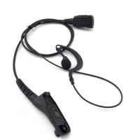 China Waterproof Standard IPX-4 Single D Shape Loop Style Earpiece for DP4800 Walkie Talkie for sale