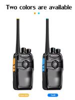 China Handheld Walkie Talkie Intercom System for Bank Counter 103*61*33MM 16 Storage Channels for sale