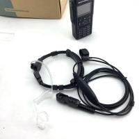 China Acoustic Tube Headphone Throat Microphone for MTP3150 3250 6750 Black Walkie Talkie for sale