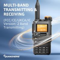 China VHF UHF Quansheng UV-K58 Dual Band Walkie Talkie Two Way Radio with 200 Storage Channels for sale
