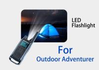 China T82 GMRS Radio Mini Walkie Talkie 20 Channels 1-10km Range Orange Handheld Flashlight for sale