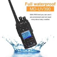 China TYT MD-UV390 IP67 Waterproof DMR TDMA Dual Band Walkie Talkies Digital Mobile Radio for sale