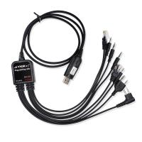 China Multifunction 8 in 1 USB Programming Cable for Baofeng UV5R UV82 TYT Yaesu Walkie Talkie for sale