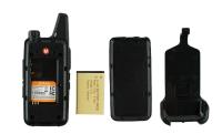China Long Range Communication Made Easy with 2W VHF Walkie Talkie and Six Way Charger for sale