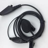 China Walkie Talkie Wired Headphone in Black and Compatible with Motorola GP328 GP340 GP380 for sale