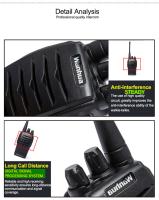China Wanhua WH27 Long Range Walkie Talkie Two-way Radio with -30 60°C Temperature Range for sale