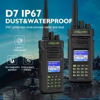 China GPS IP67 Digital Walkie Talkie for VHF UHF Transceiver Communication 150*64*40mm for sale