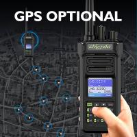 China GPS IP67 Digital Walkie Talkie for VHF UHF Transceiver Communication 150*64*40mm for sale