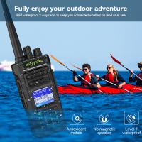 China GPS IP67 Digital Walkie Talkie for VHF UHF Transceiver Communication 150*64*40mm for sale