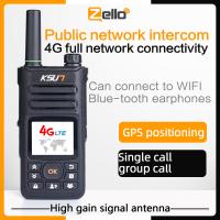 China GPS WiFi POC Network Walkie Talkie 4G POC Two Way Radio with Long Range Communication for sale