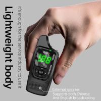 China Handheld Terminal Style Two Way Radio KSUN V6 Hidden Display UHF Wireless Portable PTT for sale