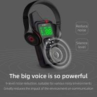 China Handheld Terminal Style Two Way Radio KSUN V6 Hidden Display UHF Wireless Portable PTT for sale
