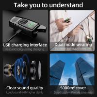 China Handheld Terminal Style Two Way Radio KSUN V6 Hidden Display UHF Wireless Portable PTT for sale