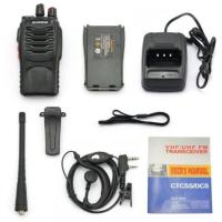 China Original Baofeng BF 888S Walkie Talkie Frequency Range 400-470Hz With Charging Holder for sale