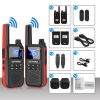 China CE Approved KST AT100 Waterproof Walkie Talkie with Blue tooth Earpiece for T82 T80 T62 for sale