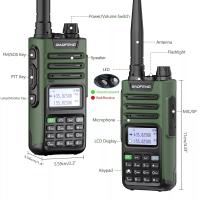 China UV13 Pro Two Way Radio GMRS 136-174/400-520MHz Walkie Talkie with Type-C Charger for sale