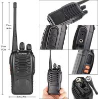 China BAOFENG BF-888S Single Band 400-470mhz Handheld Two Way Radio Walkie Talkie for sale