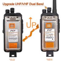 China DMR Dual Band IP67 Waterproof GPS Optional 100000 Contacts 131mm*61mm*36mm Digital Radio for sale