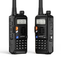 China 8 Watt Ham Walkie Talkie UV-S9plus UHF VHF Handheld Radio BAOFENG with 2200mAh Battery for sale