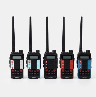 China Ham Walkie Talkie Tr-818UV Dual Band UHF/VHF 0-8km Talk Range Android USB Charger 2024 for sale