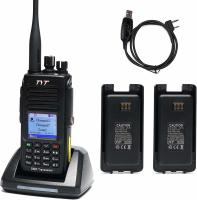 China Ham Walkie Talkie Tyt MD-UV390 Dual Band VHF UHF Dmr Radio Waterproof Dustproof IP67 201g for sale