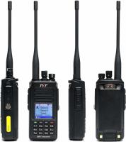 China Ham Walkie Talkie Tyt MD-UV390 Dual Band VHF UHF Dmr Radio Waterproof Dustproof IP67 201g for sale
