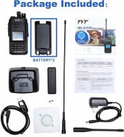 China Ham Walkie Talkie Tyt MD-UV390 Dual Band VHF UHF Dmr Radio Waterproof Dustproof IP67 201g for sale