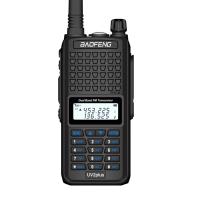 China 130 x 58 x 35mm Black Baofeng Bf-UV2plus IP68 LED Flashlight UV Dual Band Walkie Talkie for sale