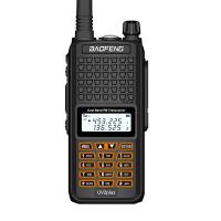 China 130 x 58 x 35mm Black Baofeng Bf-UV2plus IP68 LED Flashlight UV Dual Band Walkie Talkie for sale