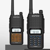 China 130 x 58 x 35mm Black Baofeng Bf-UV2plus IP68 LED Flashlight UV Dual Band Walkie Talkie for sale