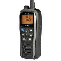 China Marine IC-M25 Handheld Intercom Walkie Talkie 5W 128 / 16 Channels Waterproof Portable Black in 2024 for sale