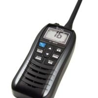 China Marine IC-M25 Handheld Intercom Walkie Talkie 5W 128 / 16 Channels Waterproof Portable Black in 2024 for sale