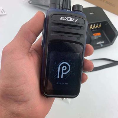China 1800 mAh Battery Capacity Walkie Talkie Android 9.0 N58 with Long Range 4G and GPS for sale
