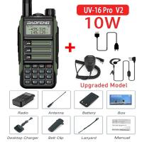 China 2024 BaoFeng UV-16 PRO High Power TYPE-C Walkie Talkie with Black Color and 5W Output for sale