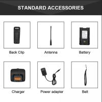 China 7.4V Digital UHF VHF Dmr Portable Radio Wireless Long Range Walkie Talkie for sale