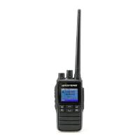 China 2200mAh Battery Capacity VHF UHF Dual Frequency Baofeng DM-1703 DMR Handheld Intercom for sale