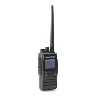 China 2200mAh Battery Capacity VHF UHF Dual Frequency Baofeng DM-1703 DMR Handheld Intercom for sale