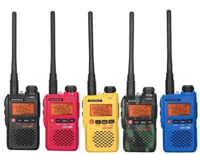 China Handheld Terminal Style Baofeng UV3r Radio Walkie-Talkie with VHF UHF Frequency Type for sale