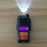 China VHF UHF Ham Walkie Talkie Ships High Power Output Long Range Radio Communicator UV-9r for sale