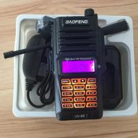China VHF UHF Ham Walkie Talkie Ships High Power Output Long Range Radio Communicator UV-9r for sale
