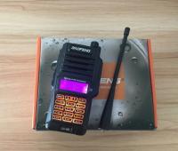 China VHF UHF Ham Walkie Talkie Ships High Power Output Long Range Radio Communicator UV-9r for sale