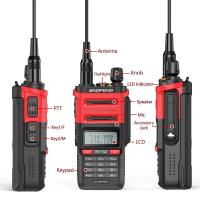 China 128 Channels Baofeng UV-9r PRO IP68 Walkie Talkie for Long Range Communication in 2024 for sale