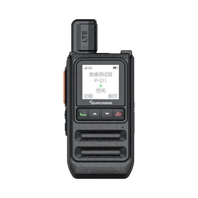 China Li-on Battery Walkie Talkie Quansheng IP-Q11 4G LTE Poc 1.44 Inch Color Screen Wireless for sale