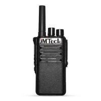 China 400-480MHz Frequency Range Jmtech T168 4G Walkie-Talkie with WiFi GPS and Long Range for sale