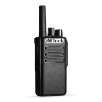 China 400-480MHz Frequency Range Jmtech T168 4G Walkie-Talkie with WiFi GPS and Long Range for sale
